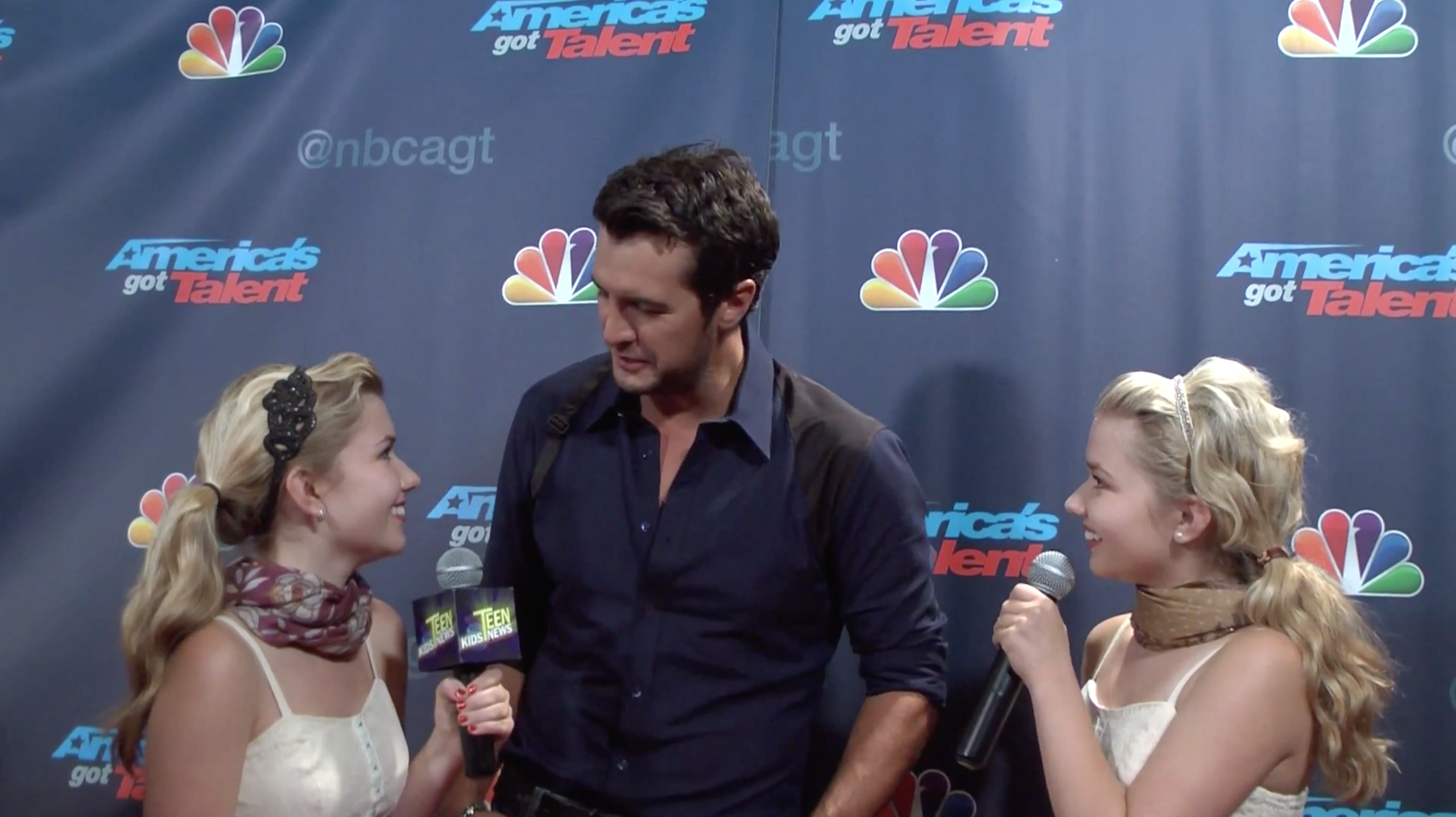 Luke Bryan on America’s Got Talent Season Finale Red Carpet – Teen Kids ...