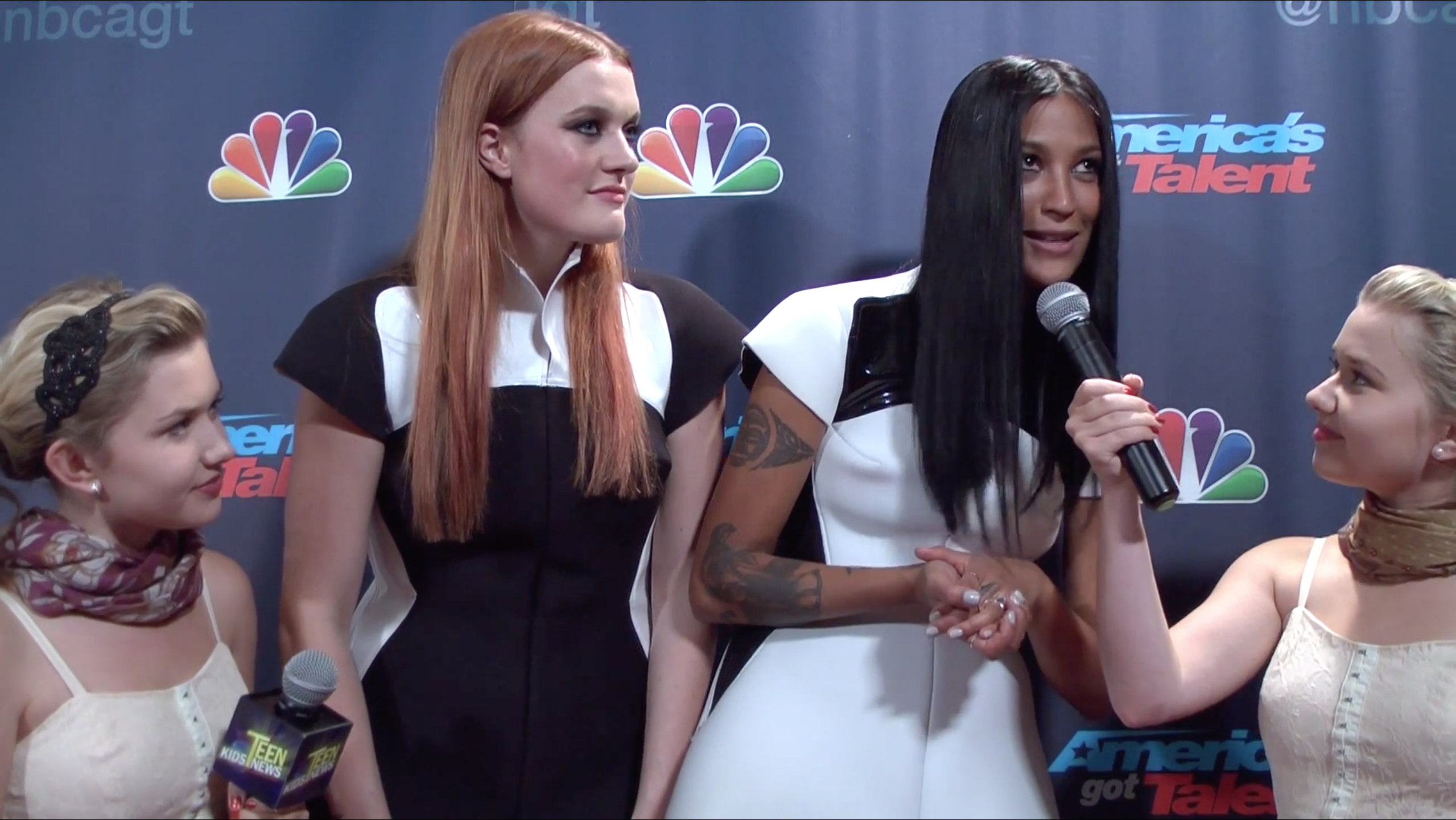 I LOVE IT! Icona Pop on the Red Carpet at the AGT Finale Hannah and ...