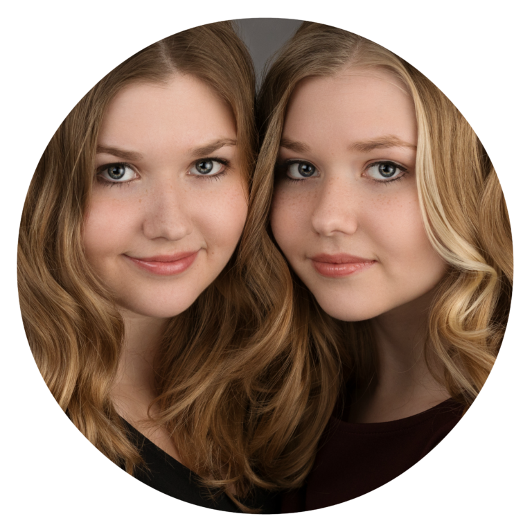 site – Double Talk with Hannah and Cailin Loesch